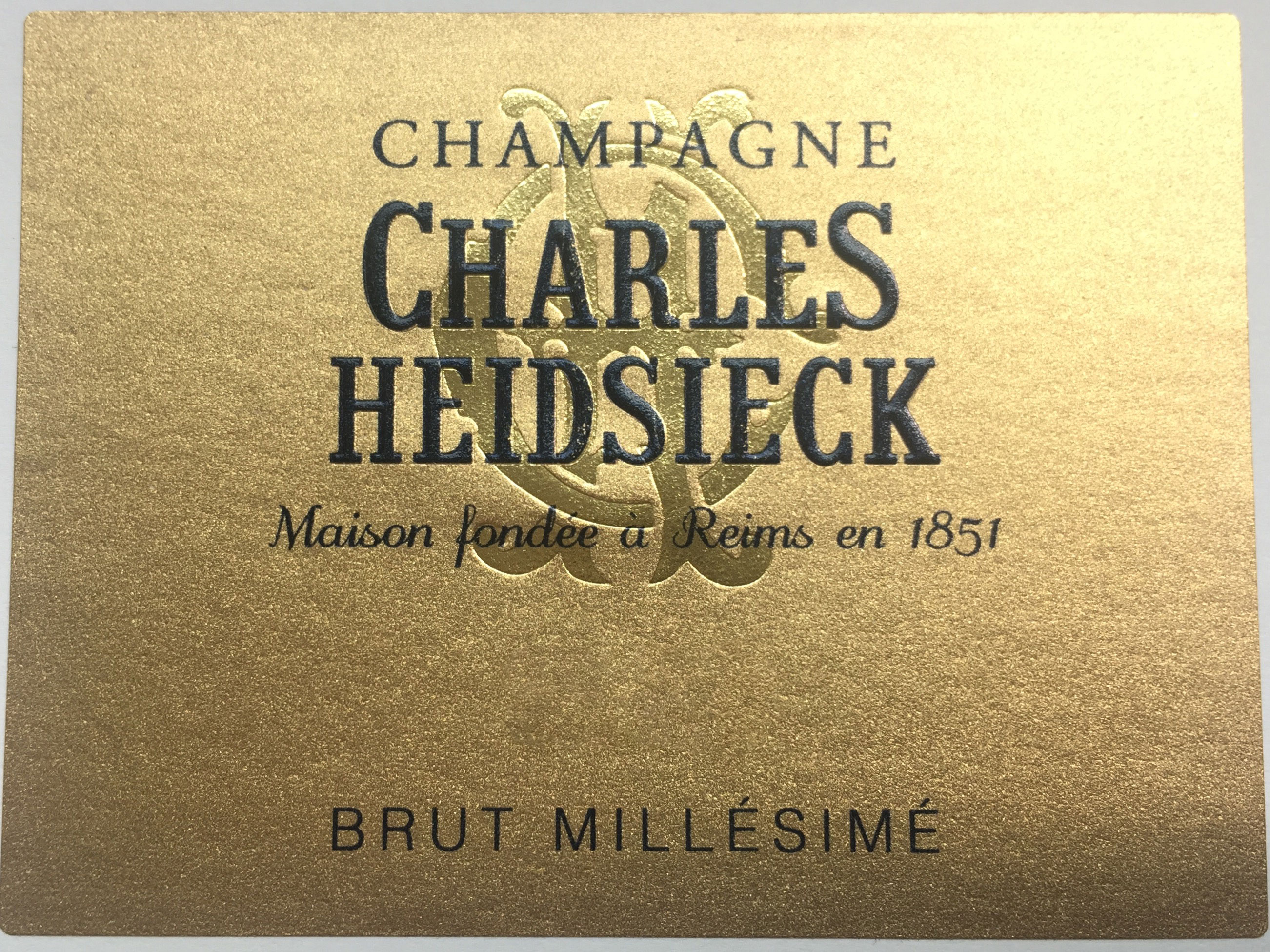 Charles Heidsieck Brut Millésimé – Folio Fine Wine Partners